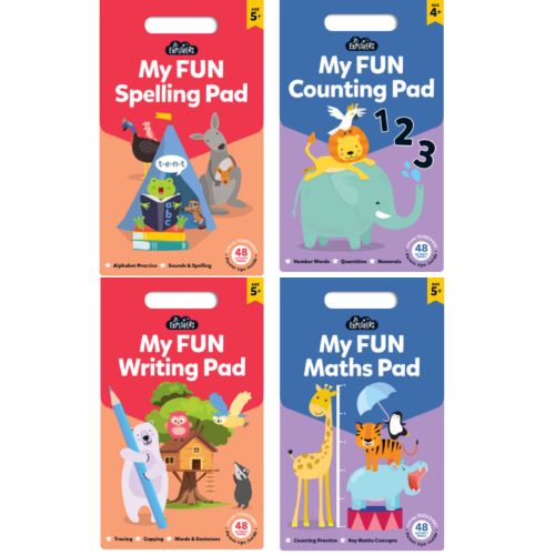 Junior Explorers: My Fun Writing/Spelling/Maths/Counting Pad (Hinkler ...