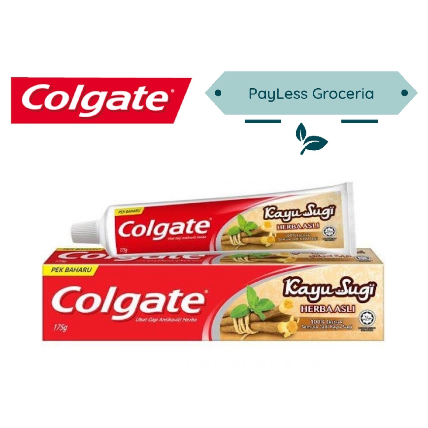 Colgate Kayu Sugi Toothpaste / Ubat Gigi 175g | Shopee Singapore