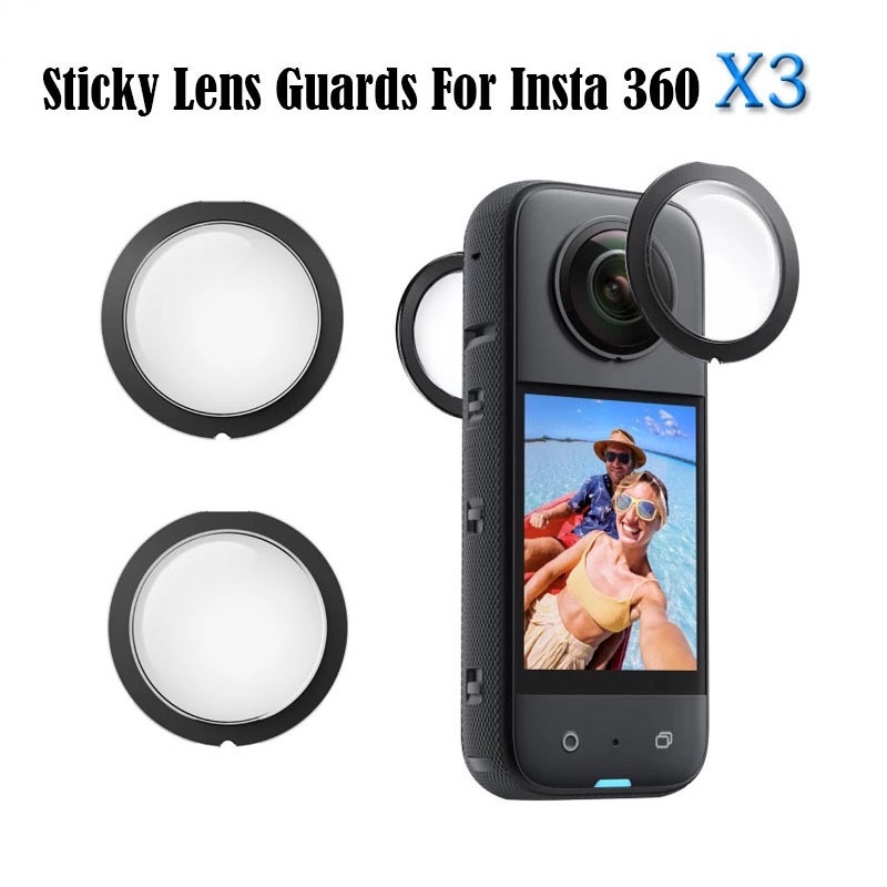 Sticky Lens Guards For Insta360 X3 Protector For Insta 360 One X3 ...
