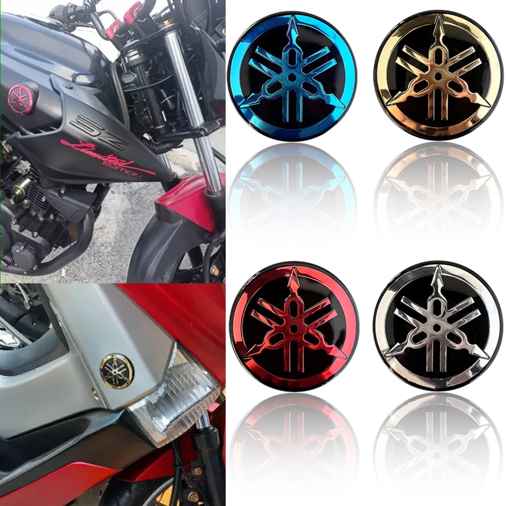 Yamaha 3D Emblem Badge Logo ABS/Acrylic Stickers Motorcycle Decal For ...