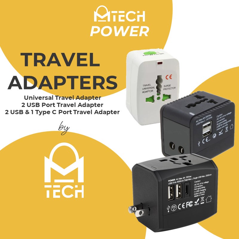 Universal International Travel Plug Power Adaptor Wall Charger Adapter ...