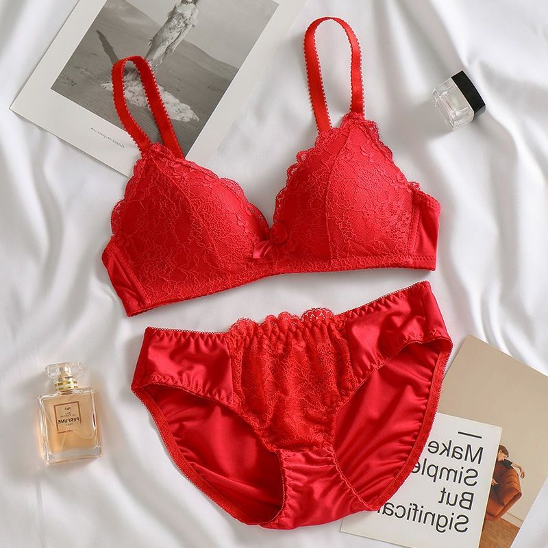 Nanoshop ABC Cup Women Bra and panty lingerie set | Shopee Singapore