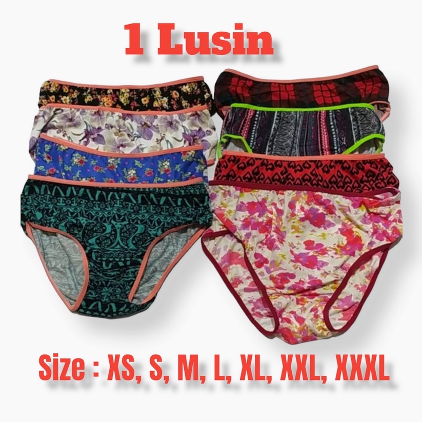 1 dozen women's CDs, cangcut, children and adults, teenagers | Shopee ...
