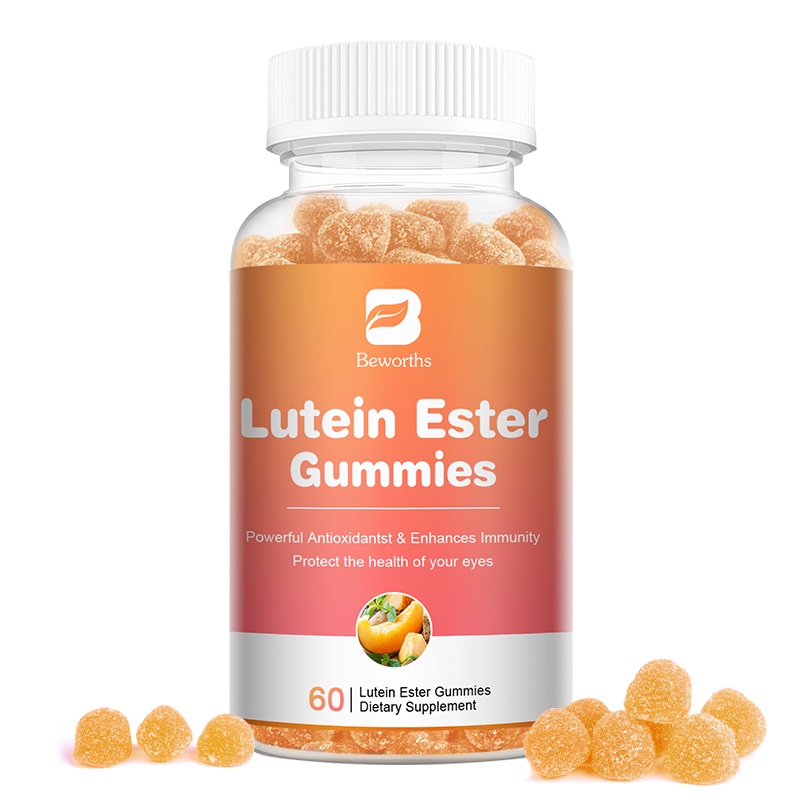 BEWORTHS Lutein Ester Gummies Eye Protection Retinal Protection Elieve ...