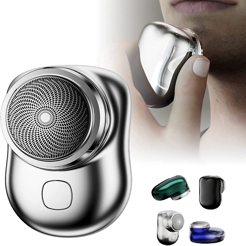 ZAO Electric Shaver Mini Portable Face Cordless Shavers Painless Small ...