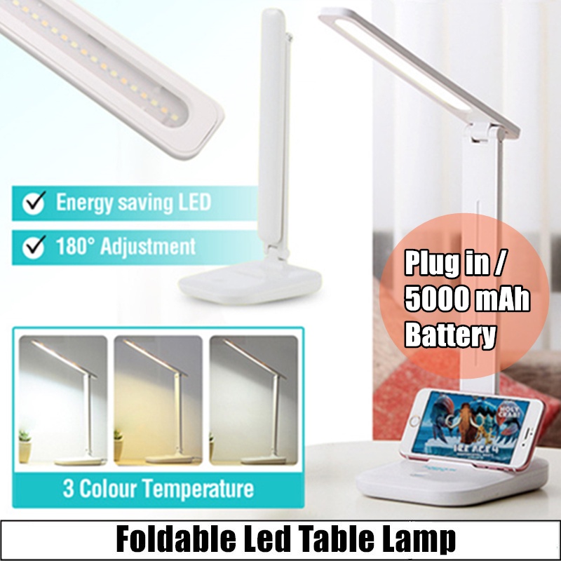 【SG Seller】LED Study Table Lamp / Foldable LED Lamp with Adjustable ...
