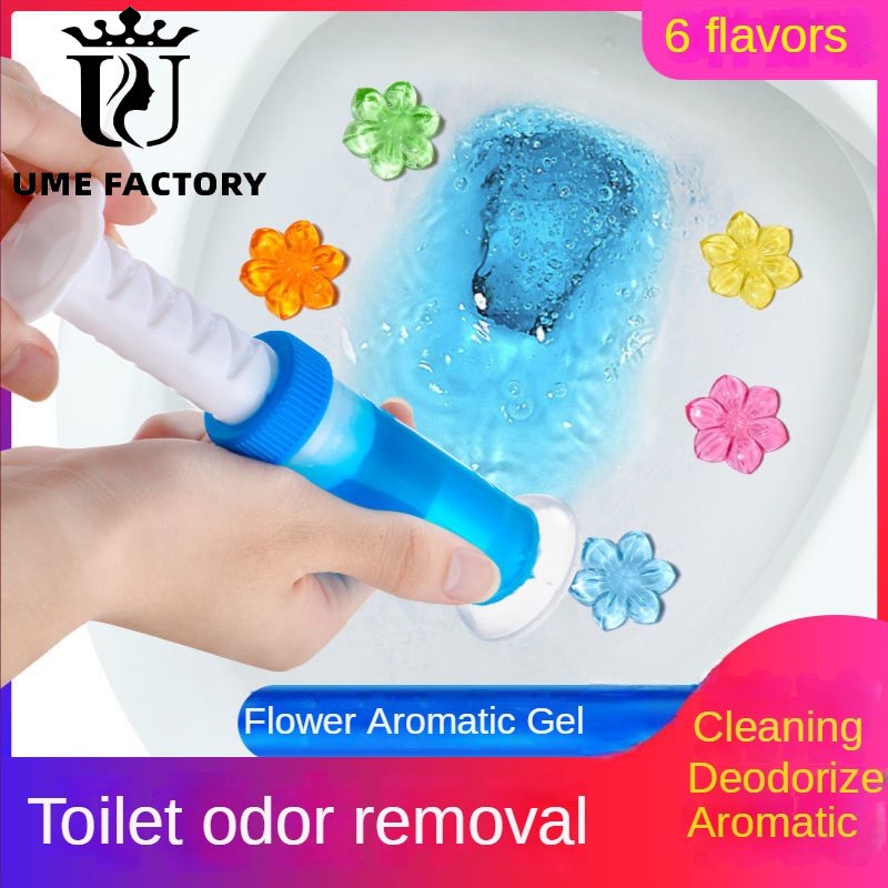 2022 Magic Toilet Flower Aromatic Cleaning Aromatic Flush Water Refresh ...