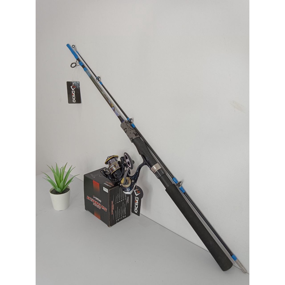Daido Devil Ray Fishing Rod Set With Daido Icarus Fishing Reel | Shopee ...