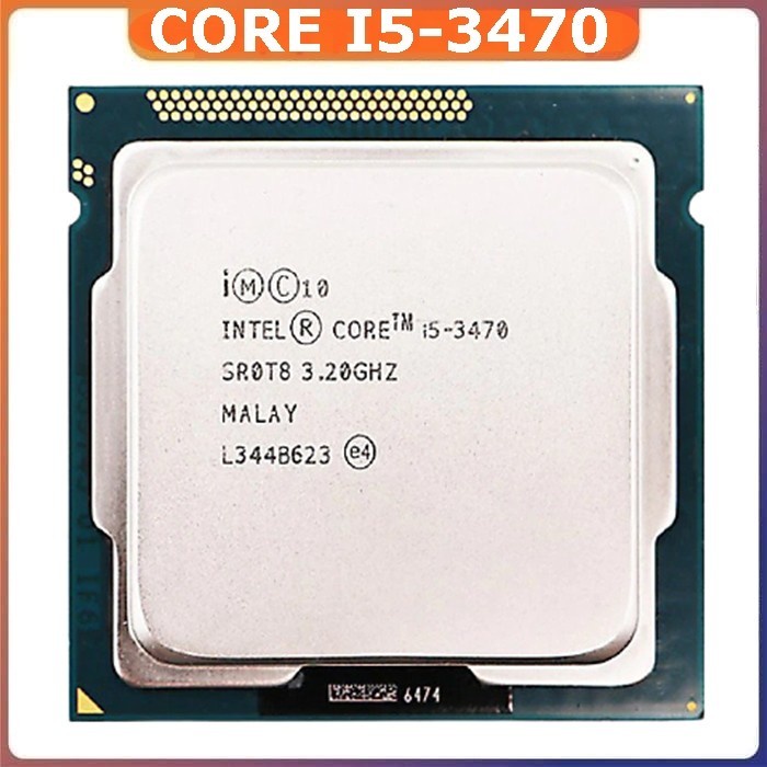 Intel Core i5 3470 processor generation 3 socket 1155 | Shopee Singapore