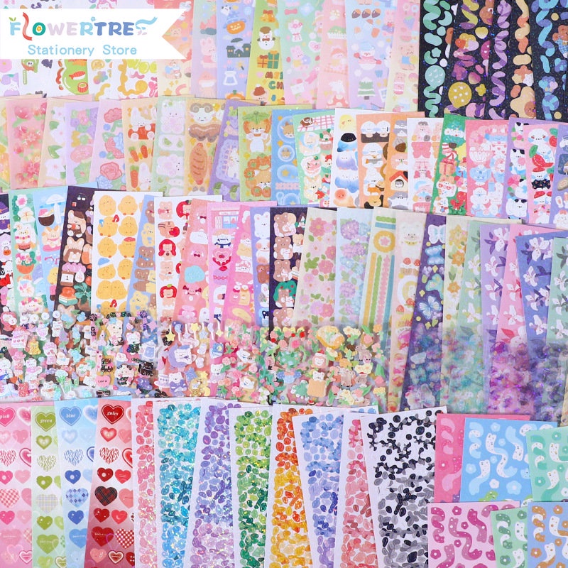 12 Pcs Cute Stickers Collection Journal Scrapbook Decor Sticker ...