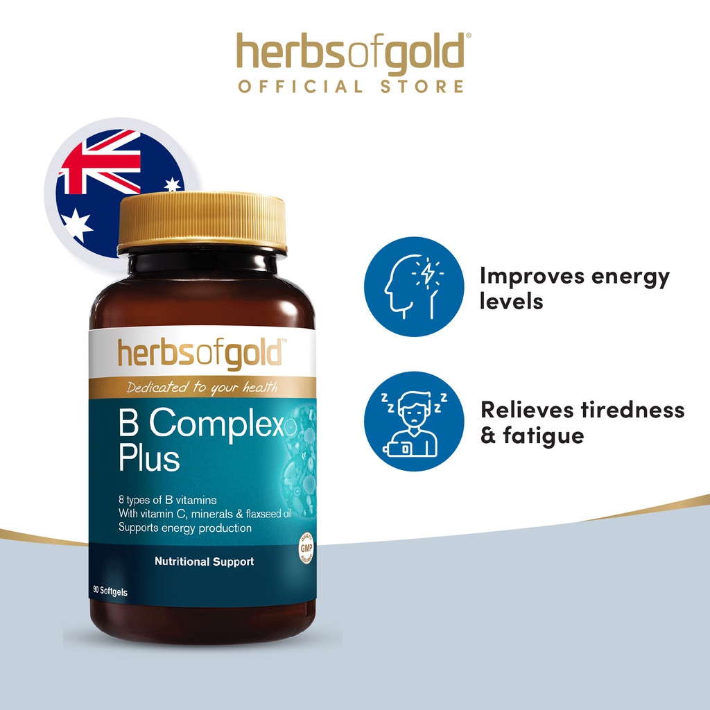 Herbs of Gold B Complex Plus 90s (EXP 11-2025 / 10-2026) - Support ...
