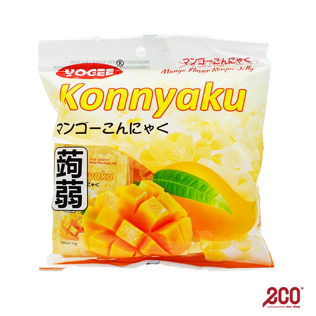 Yogee Konnyaku Konjac Jelly with Mango Flavour (14Gx11s) - AD-L001-T02 ...