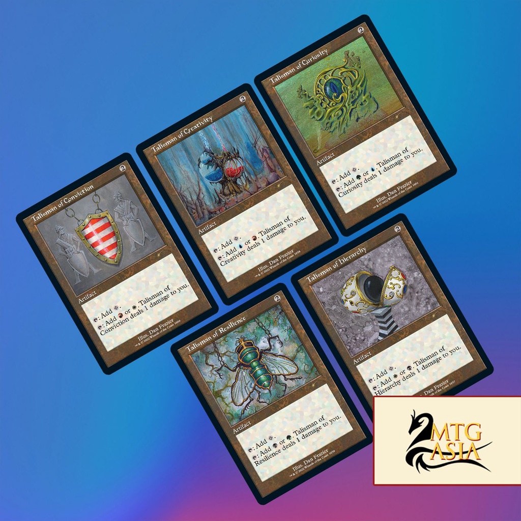 "Dan Frazier Is Back Again: The Enemy Talismans" MTG Secret Lair ...