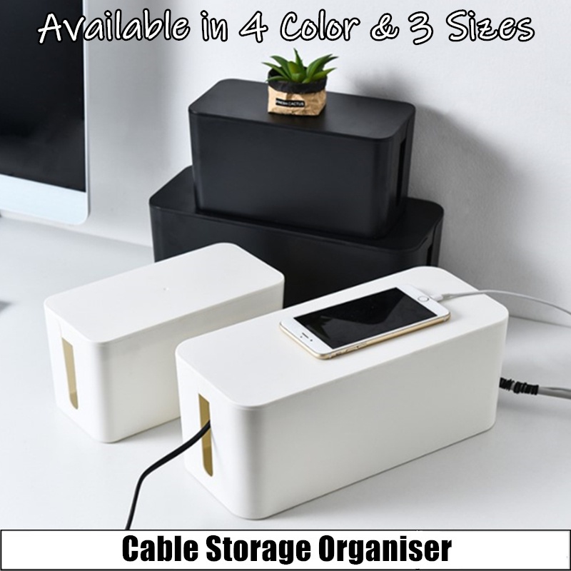 Cable Storage Organiser / Storage Box / Cable Management Box | Shopee ...