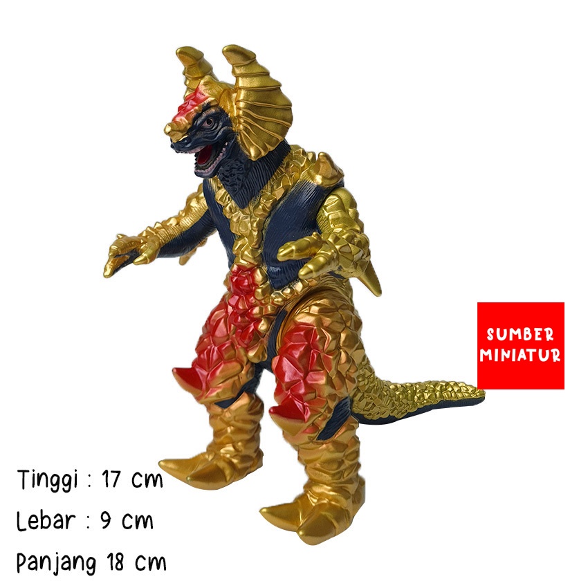 Kaiju Ultraman Tiga Series Goldras Monster Figure 17cm | Shopee Singapore