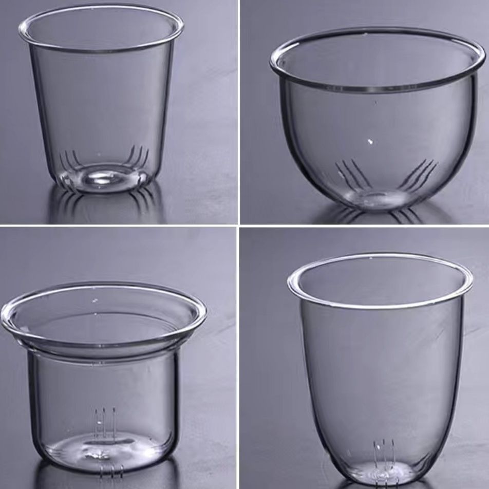 Borosilicate Glass Tea Strainer Liner Filter Tea Compartment Cup Liner ...