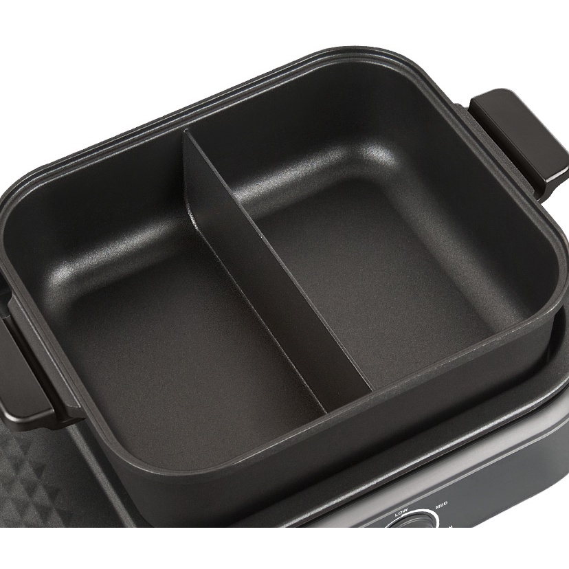 Cornell Yuan Yang Pot Only for 2-in-1 Steamboat and BBQ Grill | Shopee ...