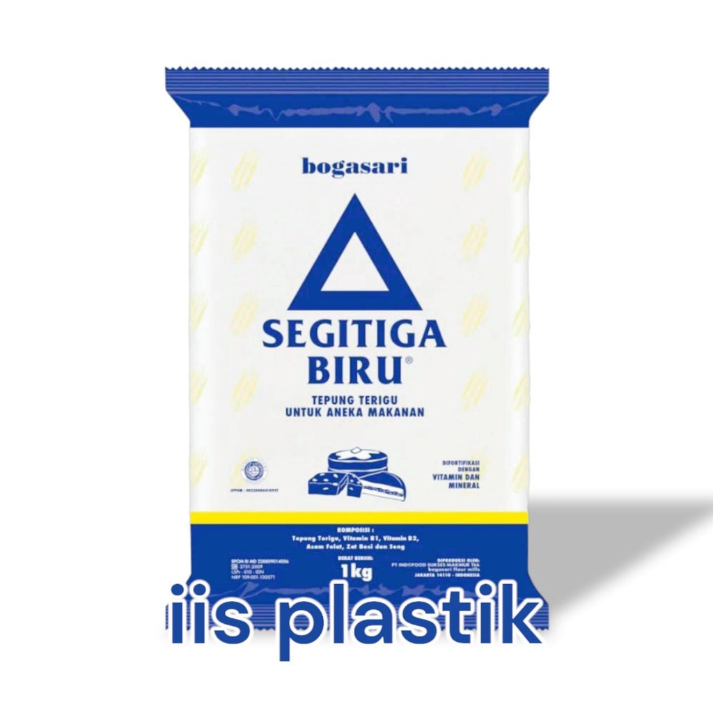 Blue Triangle Flour 1Kg packaging (Unit) | Shopee Singapore