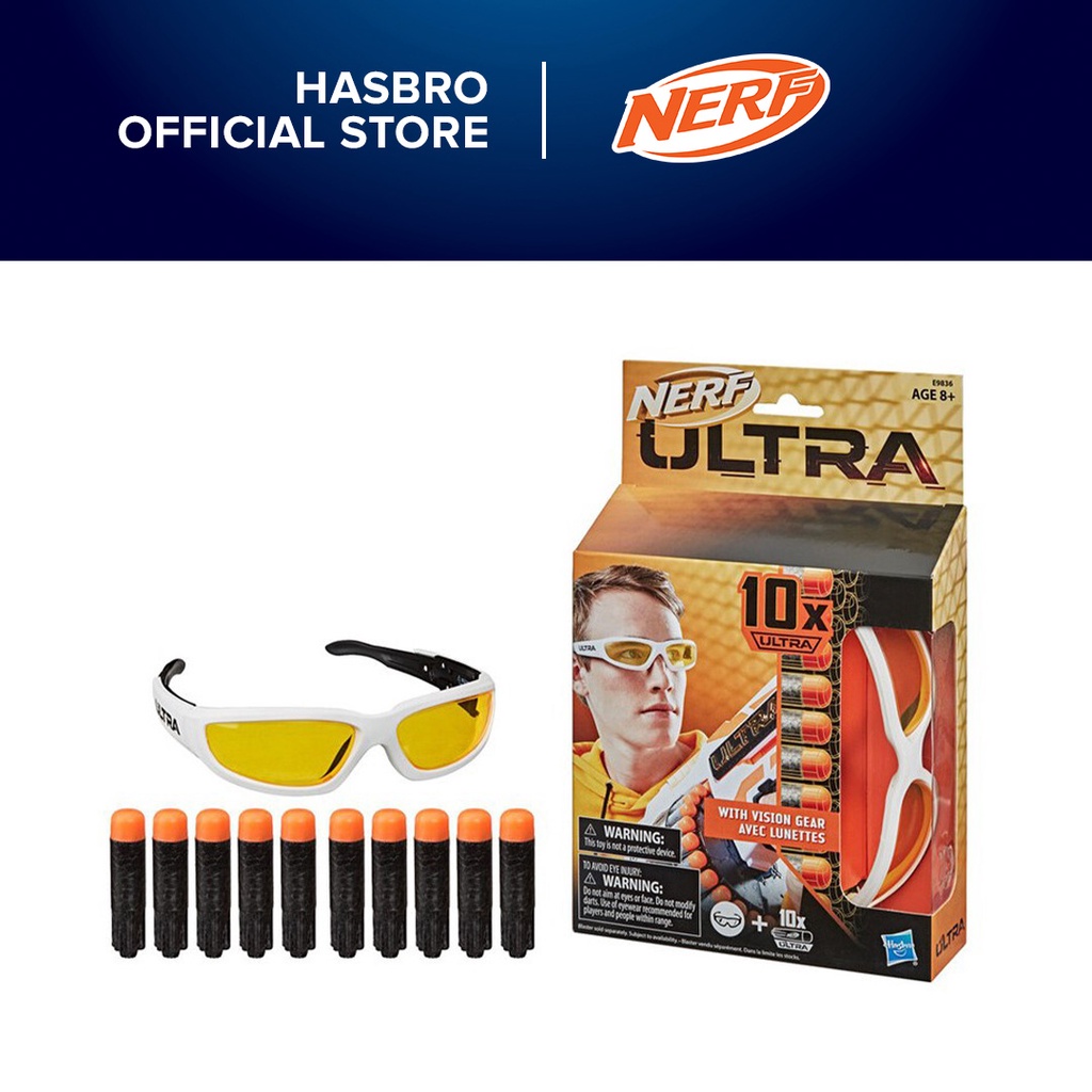 Nerf Ultra Vision Gear and 10 Nerf Ultra Darts – Darts Only Compatible ...