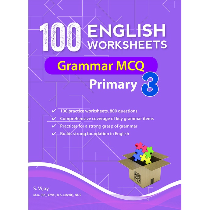 100 English Worksheets Primary 3 – Grammar MCQ | Latest MOE syllabus ...