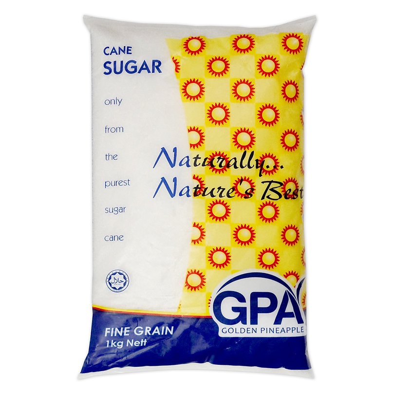 GPA Fine Sugar 1kg - 100% Natural Fine Cane Sugar | Shopee Singapore
