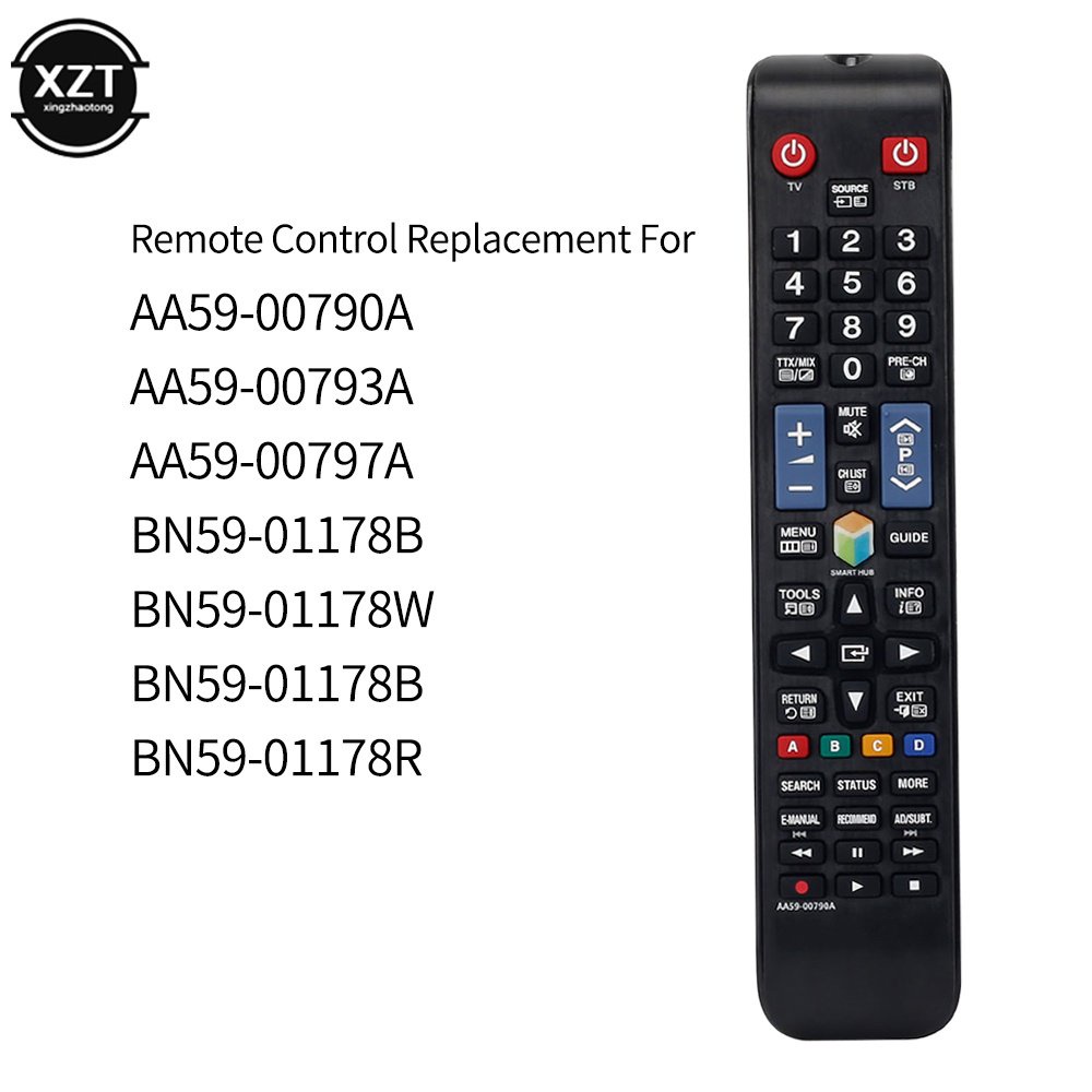 TV Remote Control For Samsung LCD LED Smart TV AA59-00790A AA59-00797A ...