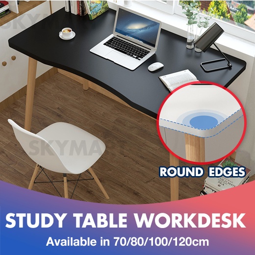 Study Table Computer Desk Work Desk Study Desk Minimalist Desk Student ...