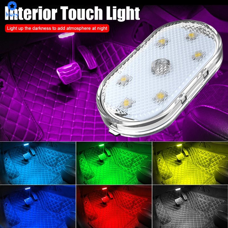 Car Led Touch Lights Decorative Lamp Touch Light Car Interior Magnetic ...