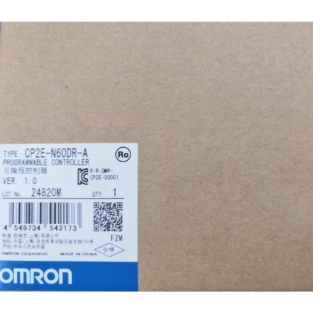 OMRON CP2E-N60DR-A Programmable Logic Controller (PLC) | Shopee Singapore