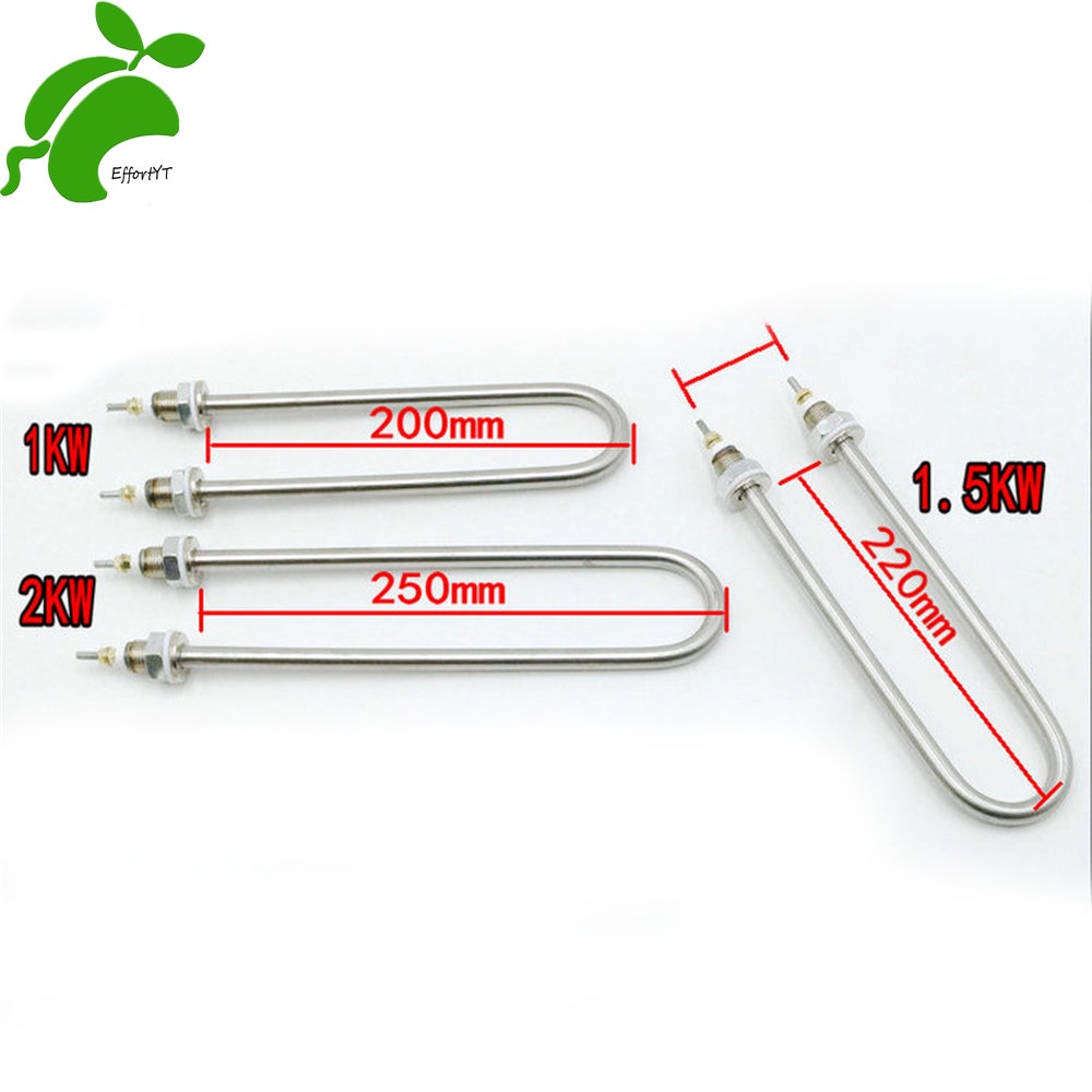 U Element AZJ Shape Heat Tube 1KW/1.5KW/2KW Heating Pipe 220V/380V ...