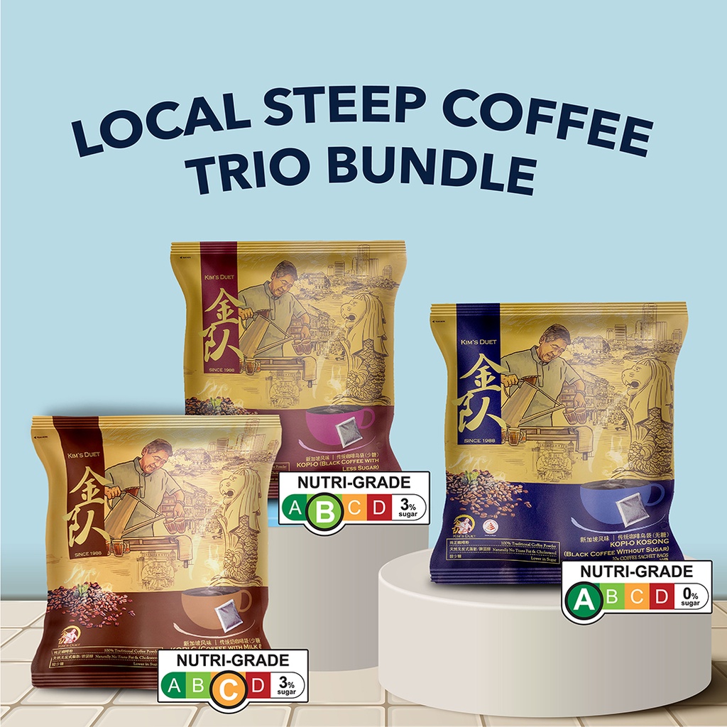 [Trio Bundle] KIM'S DUET Kopi Variety Bundle | Shopee Singapore