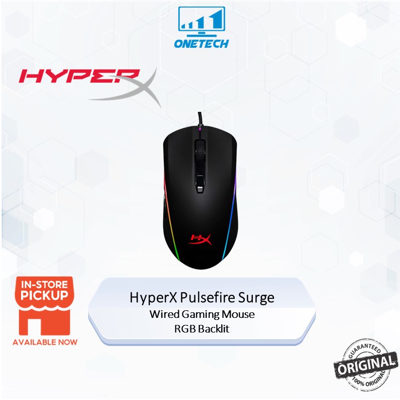 HyperX Pulsefire Surge / FPS Pro / Core Wired Gaming Mouse ( Pixart ...