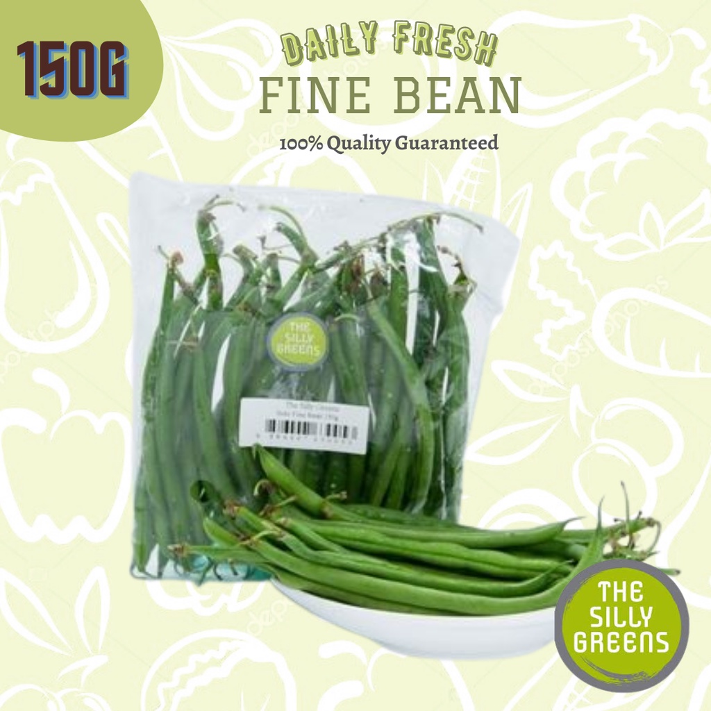 [TheSillyGreens] Fine Bean | 150g (Packet) | Shopee Singapore