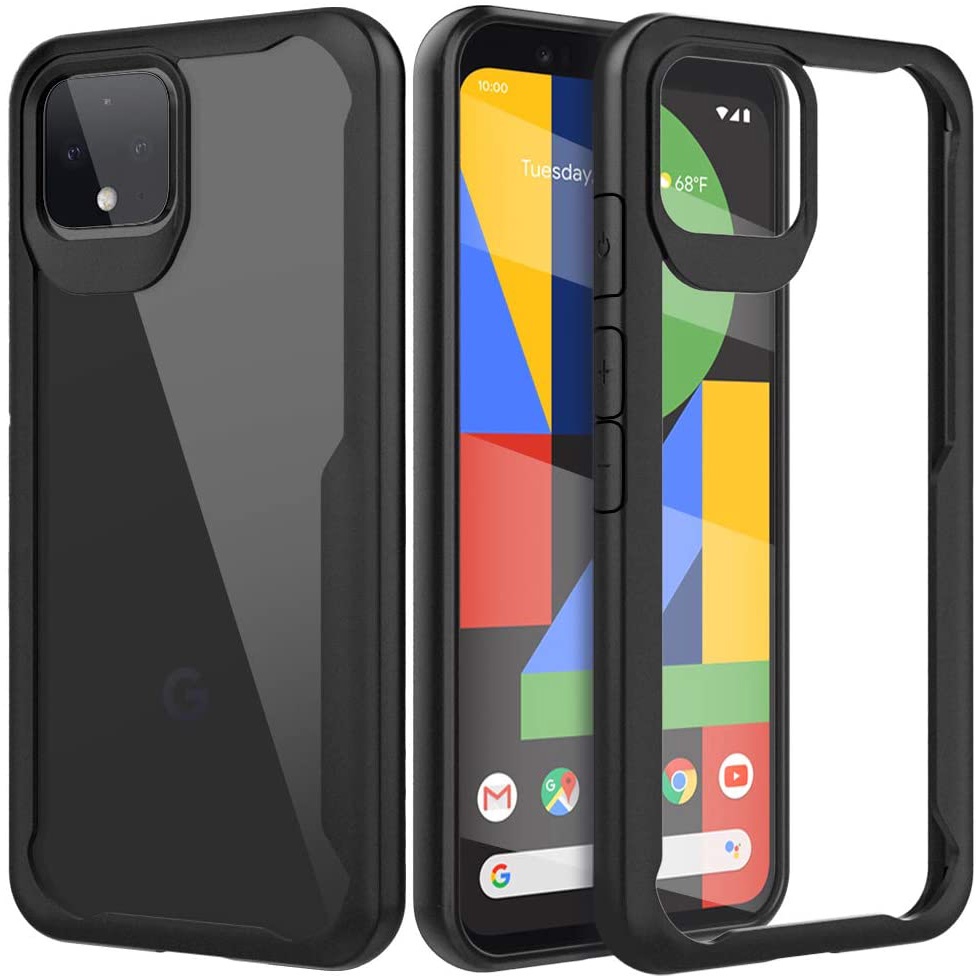 Google Pixel 4a 4G 5 5a 5G 6a 6 7 Pro Case Transparent Shield Hybrid ...