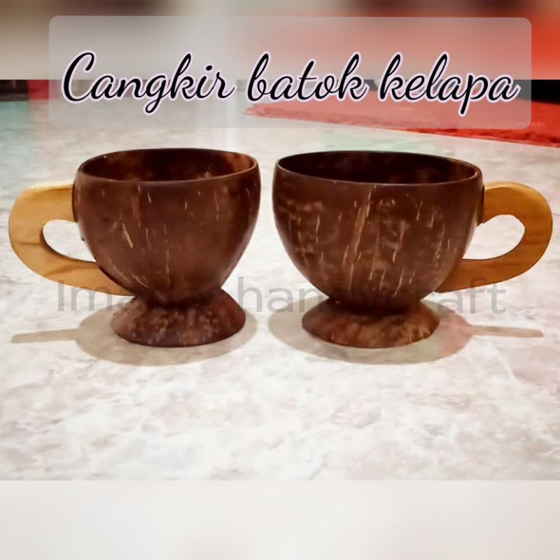 Coconut Shell Cup Coconut Shell Coffee Cup Shopee Singapore