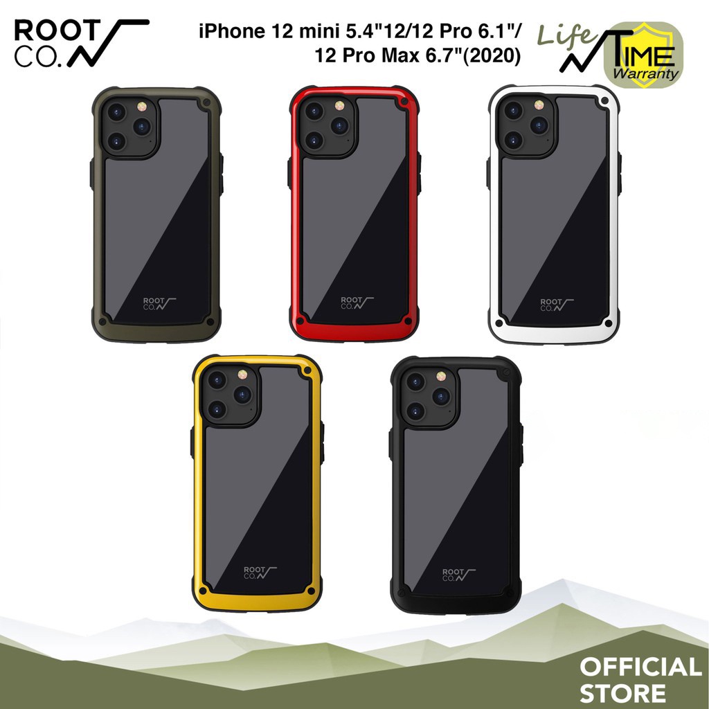 ROOT CO. Gravity Shock Resist Tough & Basic Case for iPhone 12 Series ...
