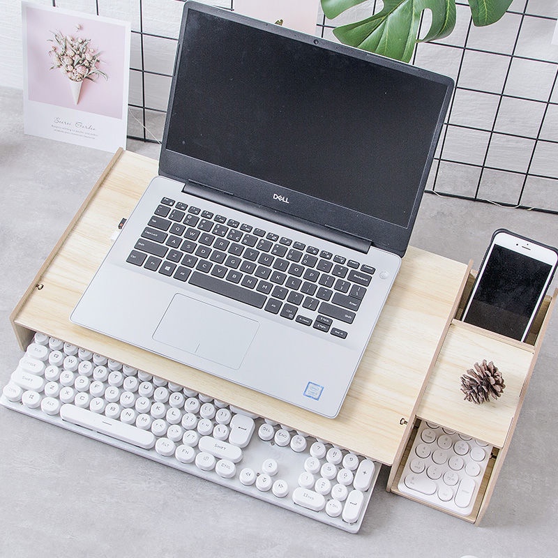 solid wood Laptop stand Computer stand monitor stand / Monitor Stand ...