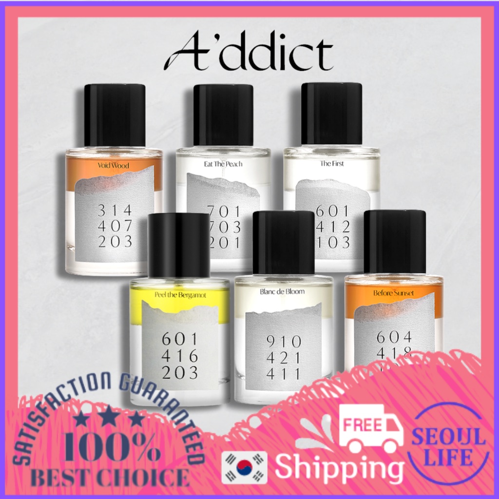 ADDICT PERFUME Eau De PerfumE 50ml 6Types | Shopee Singapore