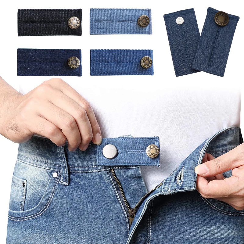 Women Men Jeans Waist Expander Button Pant Extender Button Unisex ...