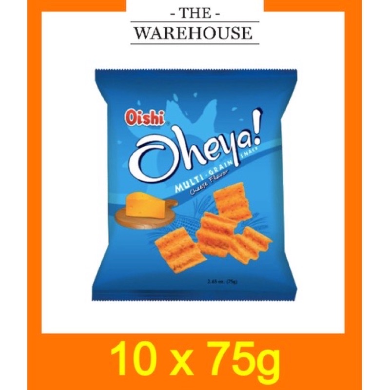 Oishi Oheya Multigrain Snack - 10 x 75g (Local Stock) | Shopee Singapore