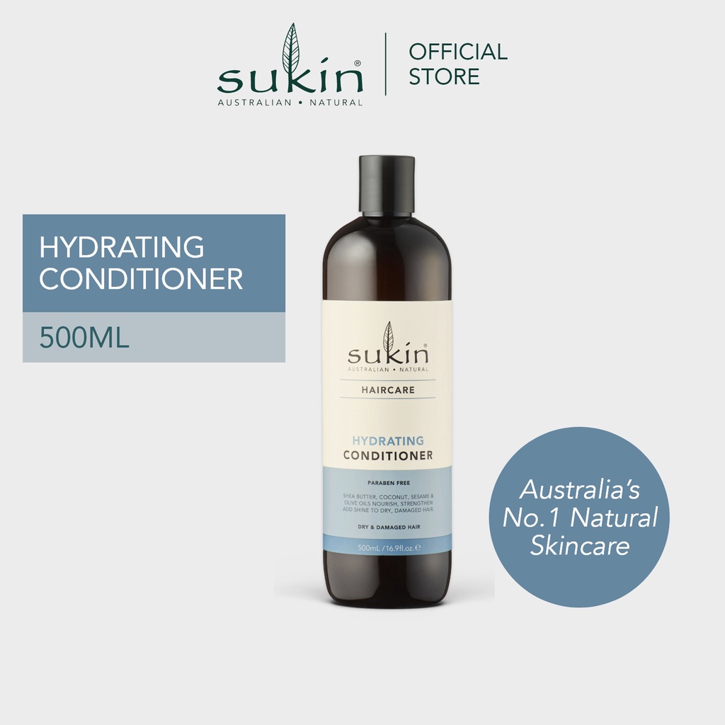 Sukin Hydrating Conditioner | Hair Care (500Ml / 1L) | Shopee Singapore