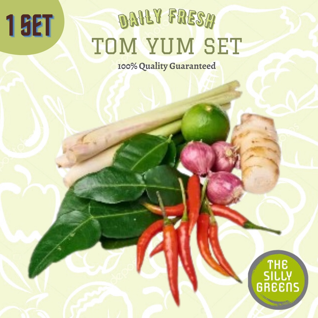[TheSillyGreens] Tom Yum Set | 250g (1 set) | Shopee Singapore
