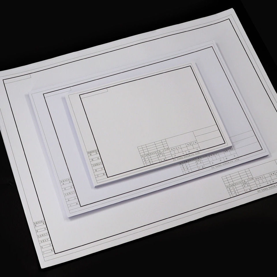 Drawing Paper A2 Mechanical Drafting Paper A3 Building Drawing Paper A1 ...