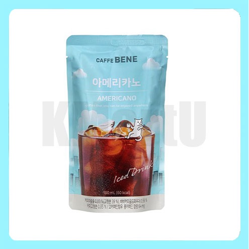 [Caffe Bene 1ea] Coffee, Ade Drink Pouch 10 Series Korean Drink Food ...