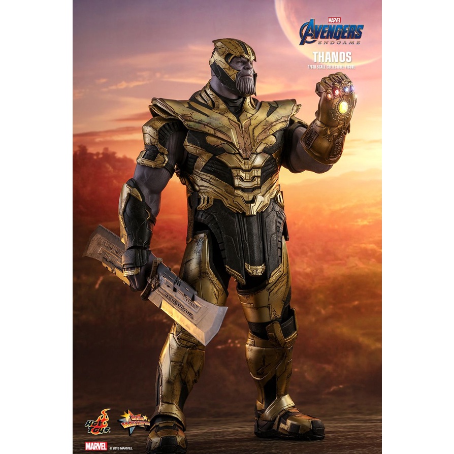 HOT TOYS MMS529 THANOS AVENGER ENDGAME (New Cheque) | Shopee Singapore