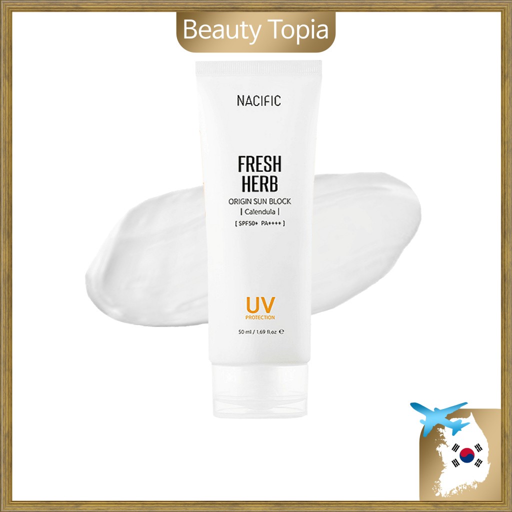 NACIFIC Fresh Herb Origin Sun Block SPF50+ PA++++ 50ml matte sunscreen ...