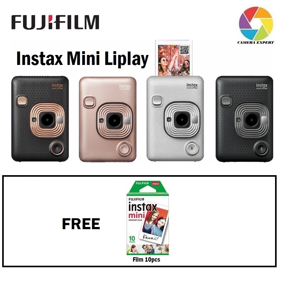 Fujifilm Instax Mini LiPlay Hybrid Instant Camera | Shopee Singapore