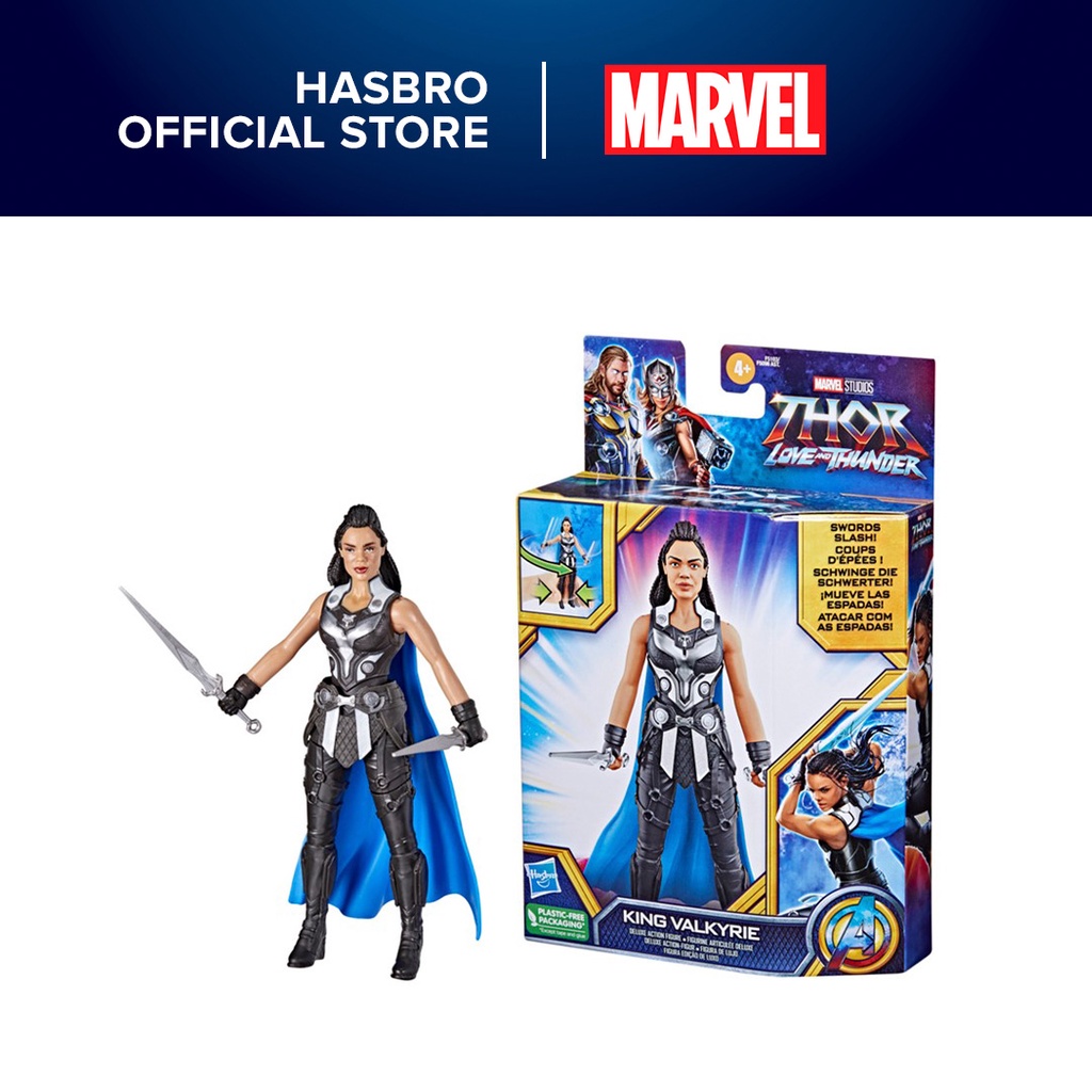 Marvel Studios' Thor: Love and Thunder King Valkyrie Toy, 6-Inch-Scale ...