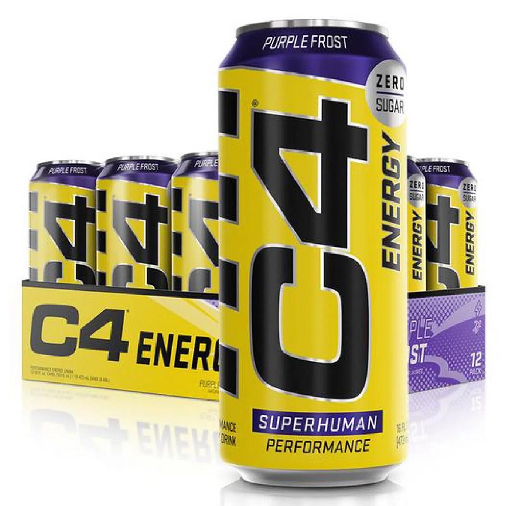 Cellucor C4 Energy RTD Performance Energy Drink Zero Sugar (473ml x 12 ...