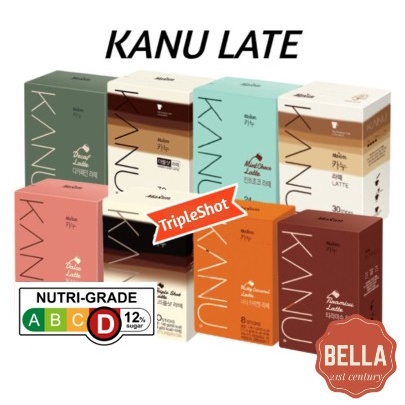 KANU Latte Double Shot Decaf Tiramisu Dolce Mint Choco Triple Shot ...